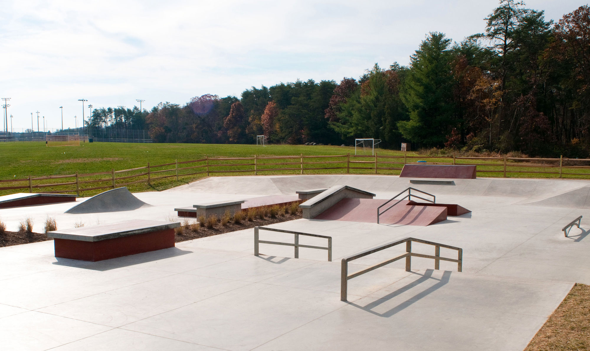 Lake Fairfax Skatepark - Skatedex